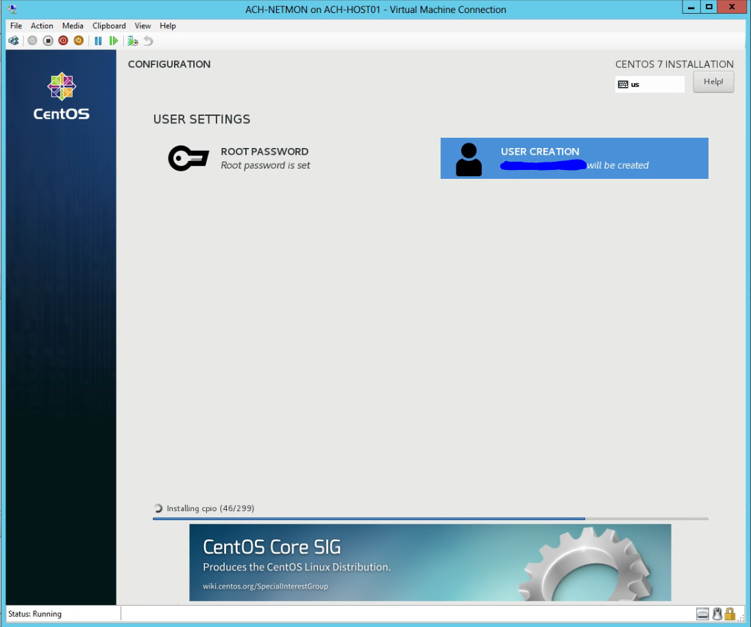 CentOS 7 Minimal Installation on Hyper-V | Alexander C. Hubbard