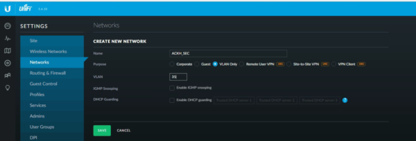 Unifi and NanoStation VLAN Configuration | Alexander C. Hubbard