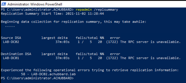 How To Check Active Directory Replication – Alexander C. Hubbard