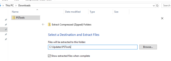 PSTools Basic Commands and Overview | Alexander C. Hubbard