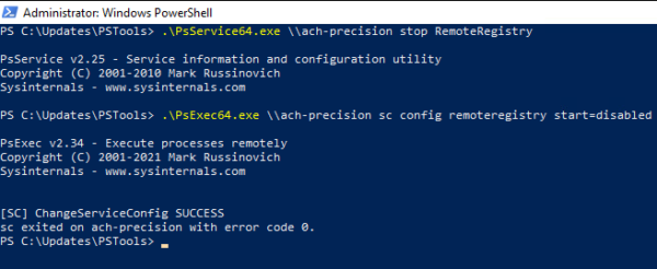 PSTools Basic Commands and Overview | Alexander C. Hubbard